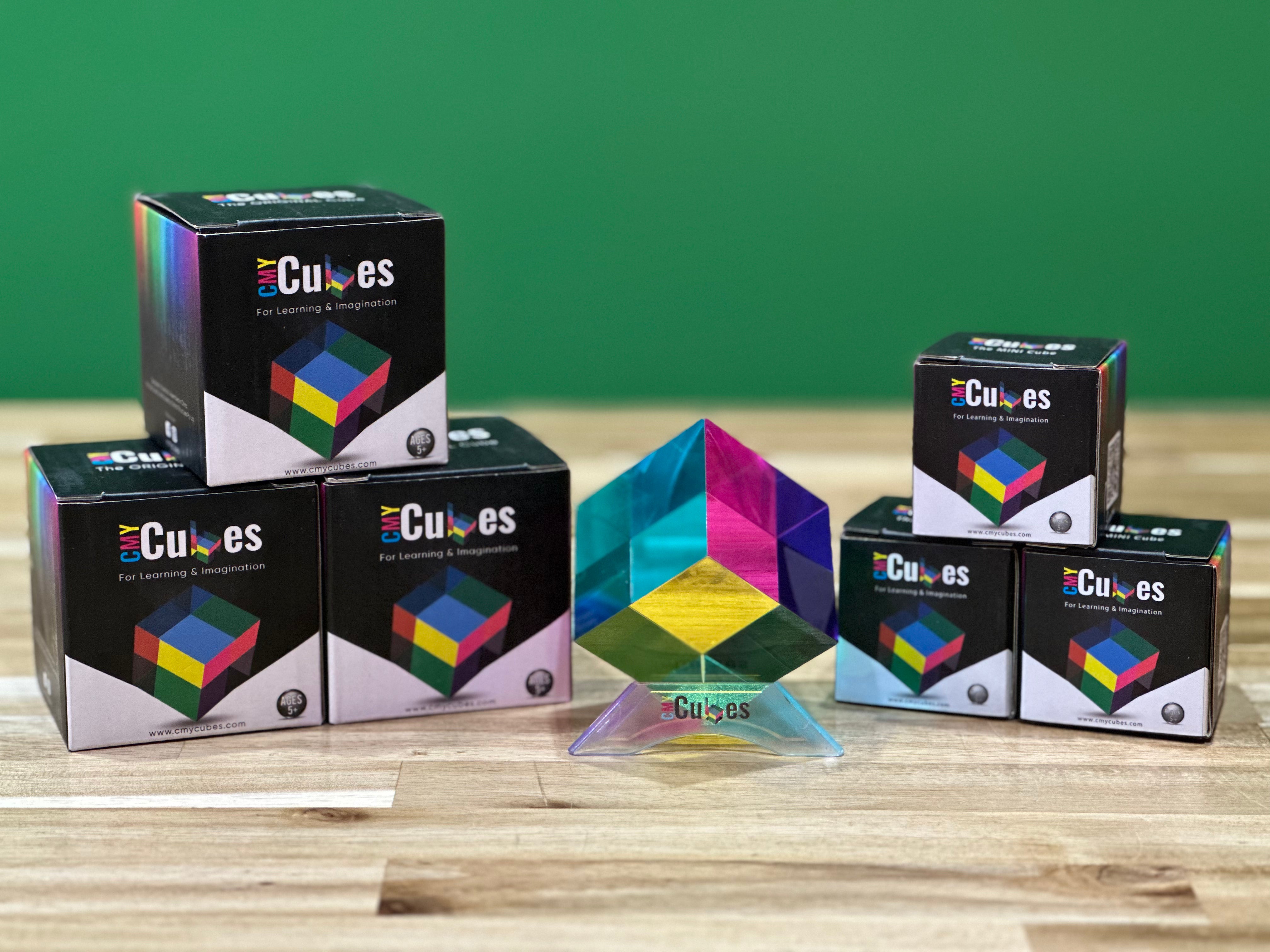 Cmy Cubes® - Mini Original (30mm) - Optical Cube – Ready Set Play
