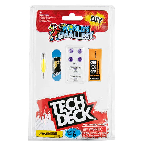 World’s Smallest Tech Deck (Assorted) – Ready Set Play