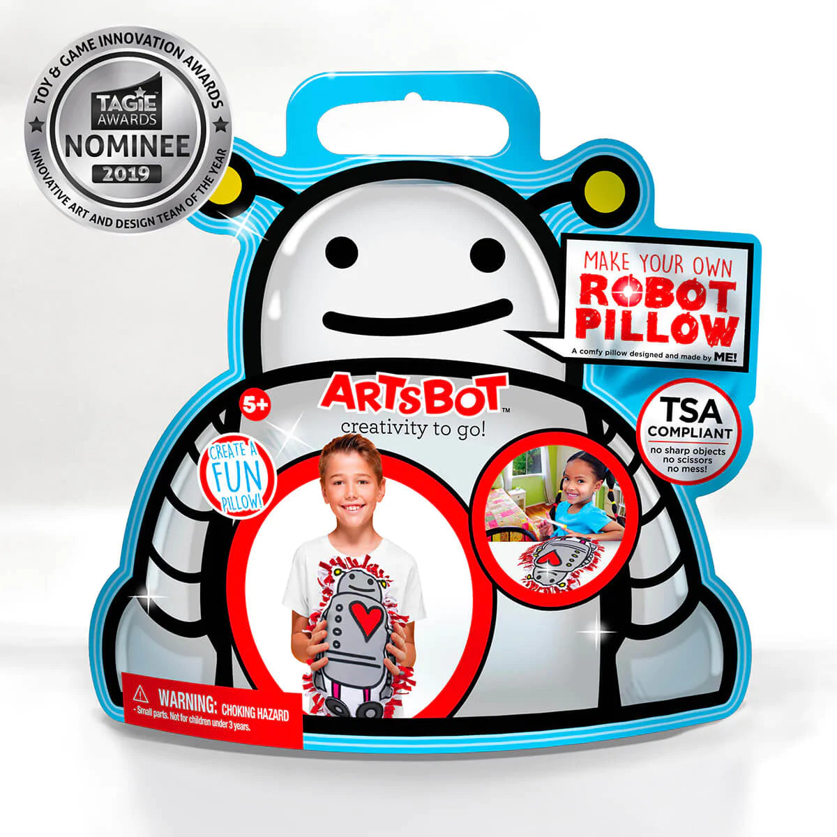 Make Your Own ROBOT PILLOW – Ready Set Play