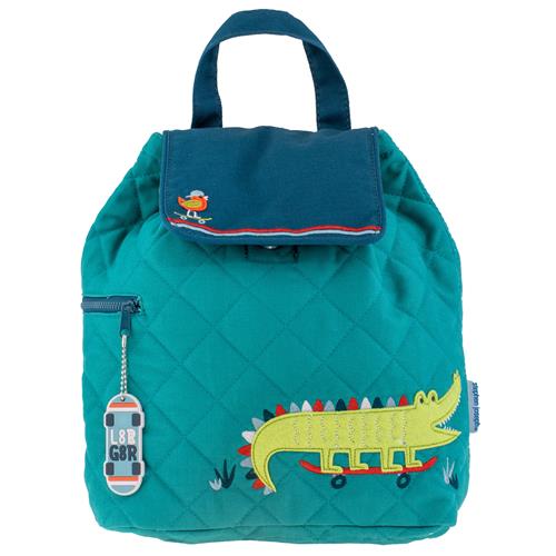 Quilted Alligator Backpack – Ready Set Play